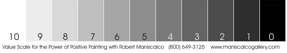 Value Scale - Maniscalco Gallery