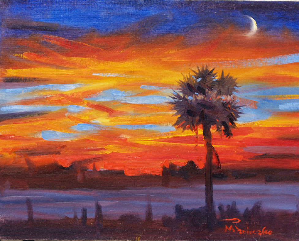 South Carolina Sunset - Maniscalco Gallery